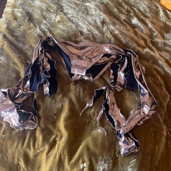 Shorts | Rave Scrunched Bottoms Sexy Shiny | Poshmark